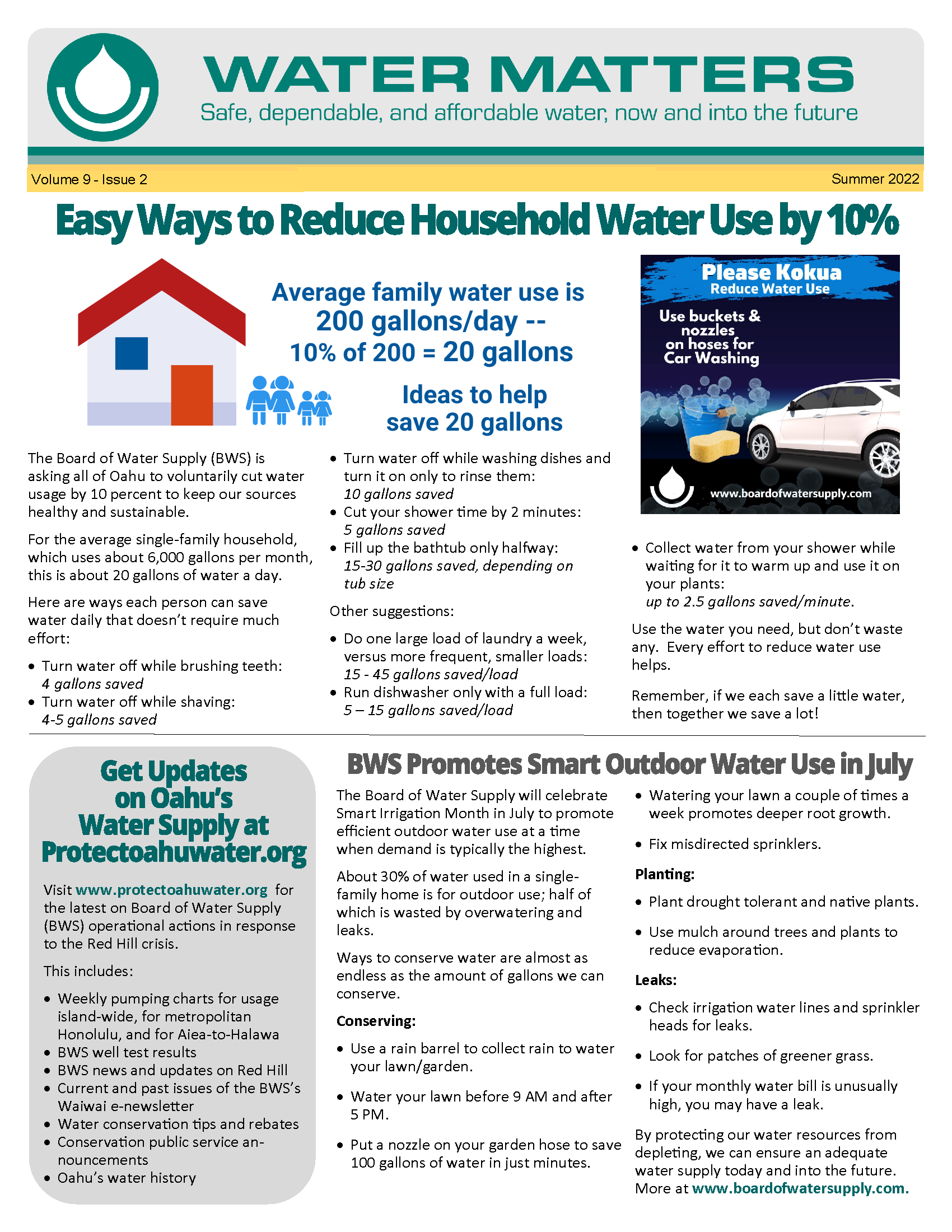 Water Matters - Board of Water Supply